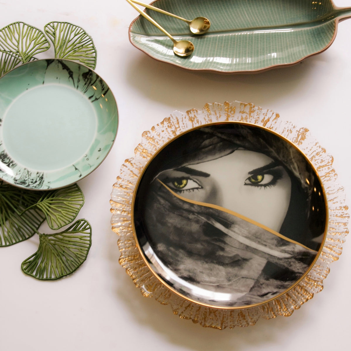 Luxury Dinnerware Set | Arabian Eyes | Artitude Home